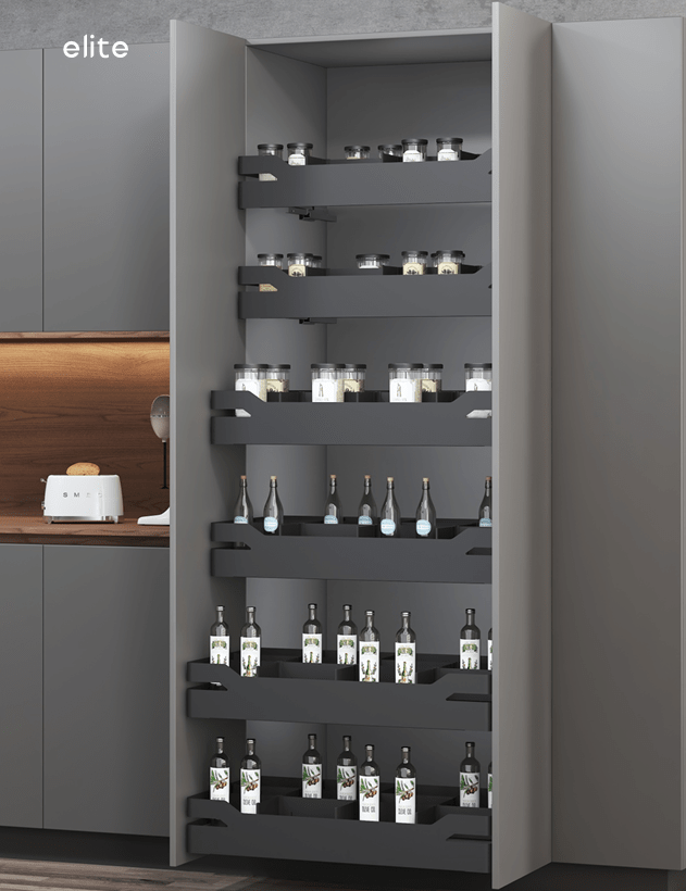 Buy Elite 45cm Pull Out Basket |UL014GR – Urbancucine